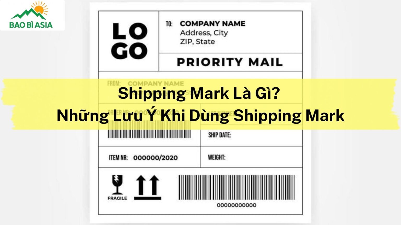 Shipping Mark Là Gì? Những Lưu Ý Khi Dùng Shipping Mark